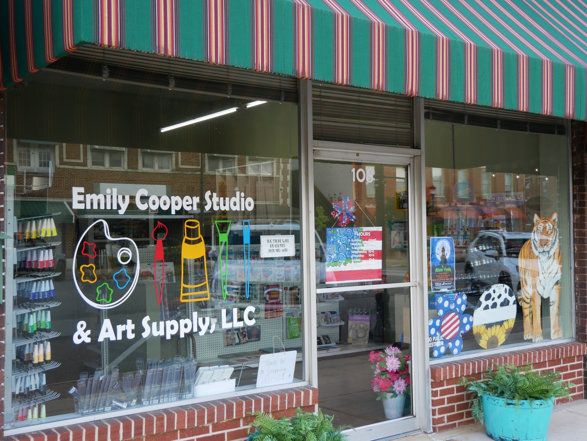 Emily Cooper Art Studio - Downtown Tuscumbia